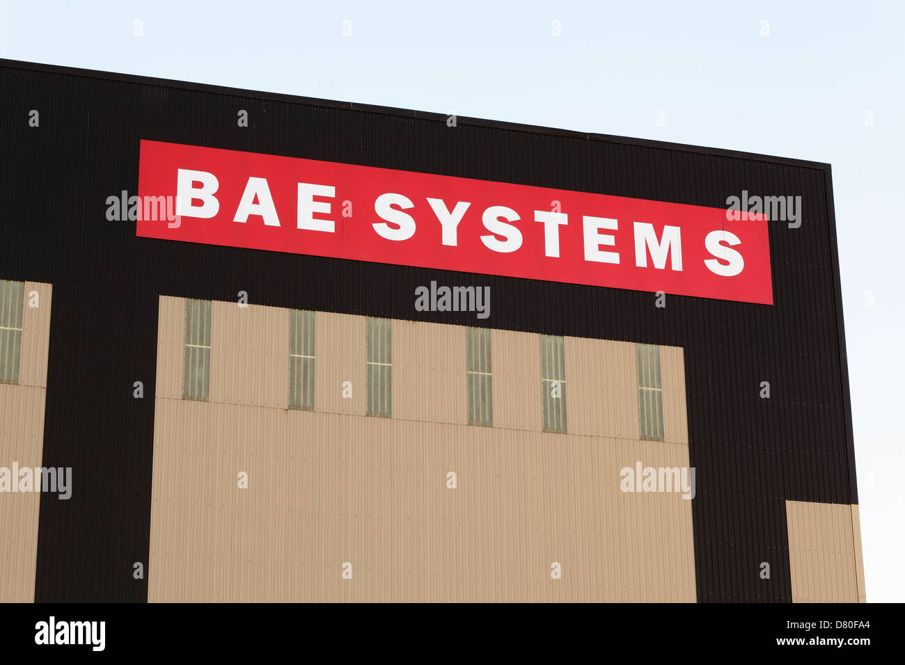 A BAE Systems sign, UK Stock Photo - Alamy