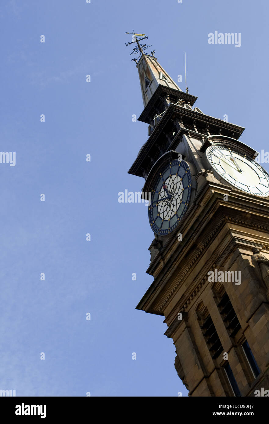 Looking up clock tower hi-res stock photography and images - Alamy