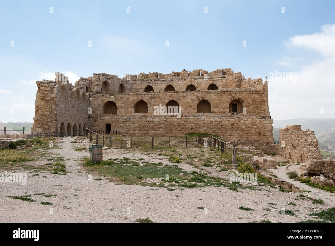 Kerak Castle, Jordan Stock Photo - Alamy