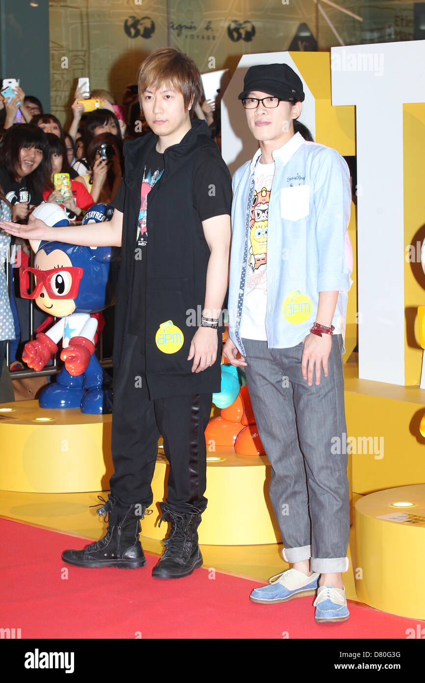 Ashin at fashion brand store opening ceremony in Hong Kong, China on ...