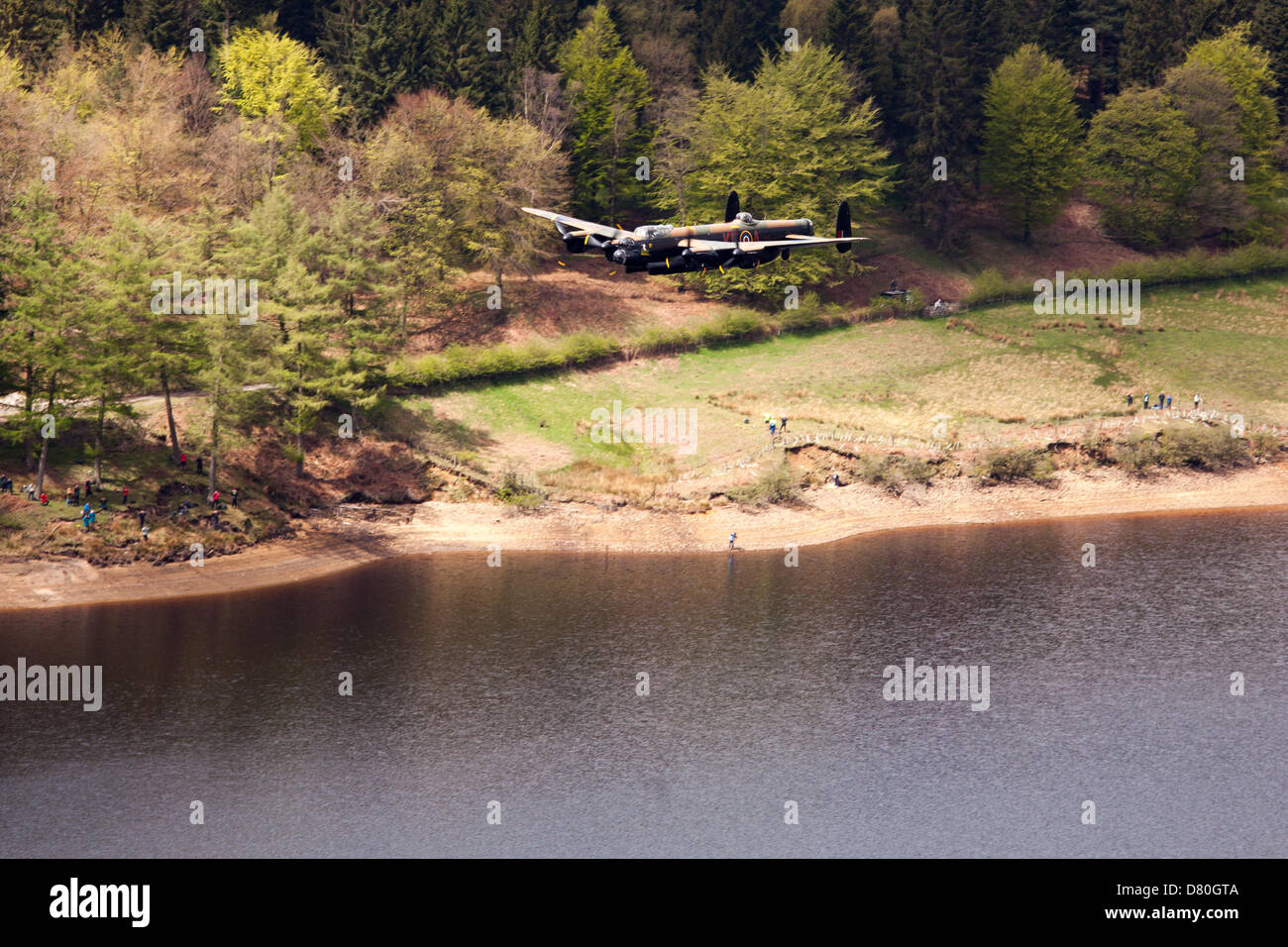 Derwent Reservoir, Derbyshire, UK. 16th May 2013. The 70th anniversary ...