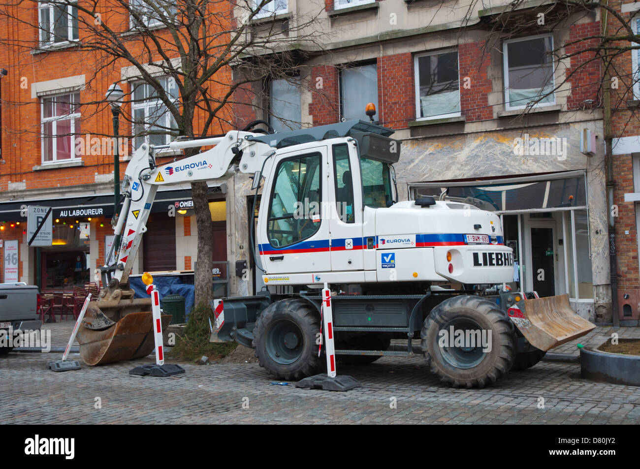 Bucket loader construction equipment vehicle Dansaert district central ...