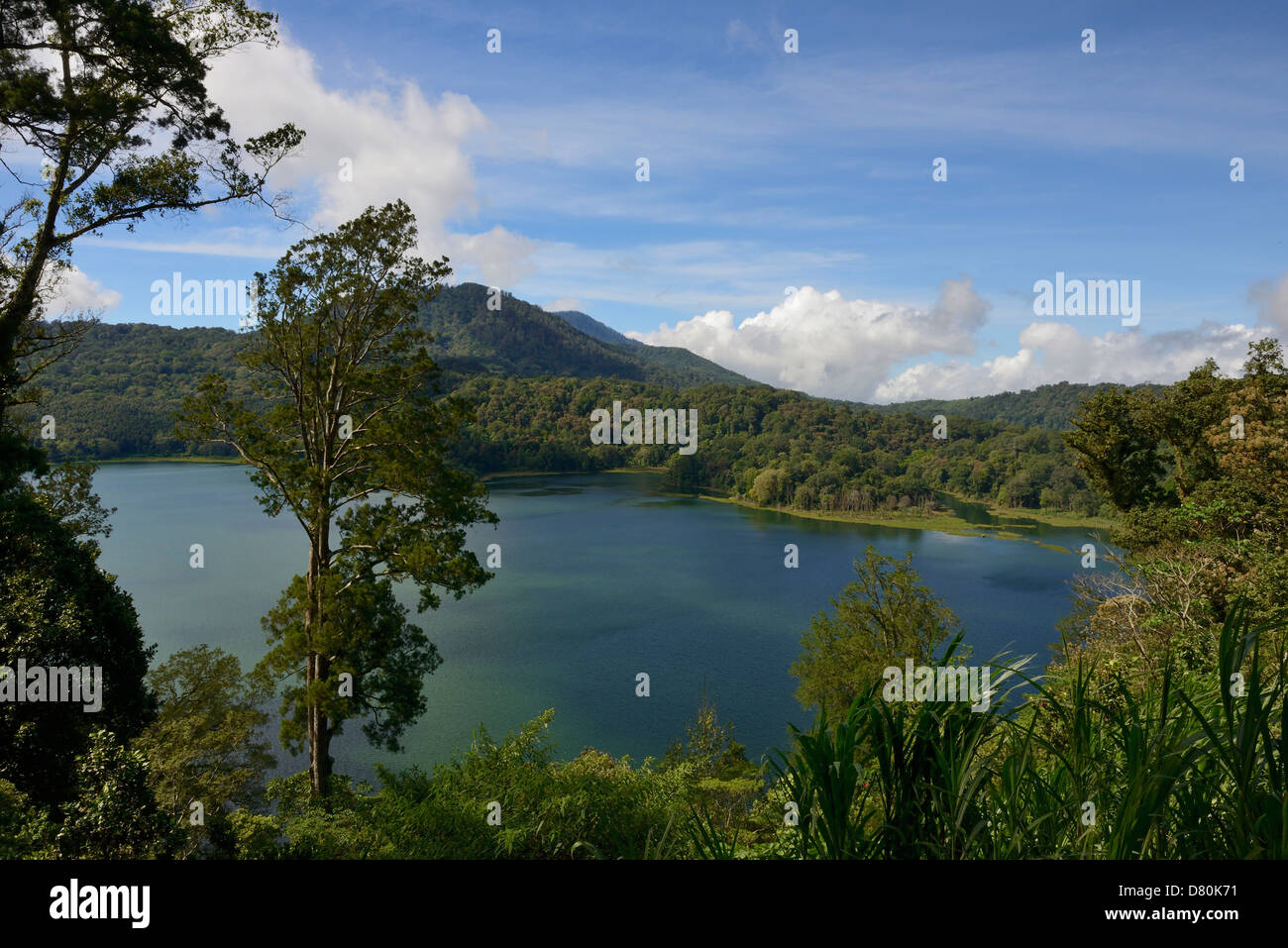 Indonesia, Bali, Lake Buyan in the North region Stock Photo - Alamy