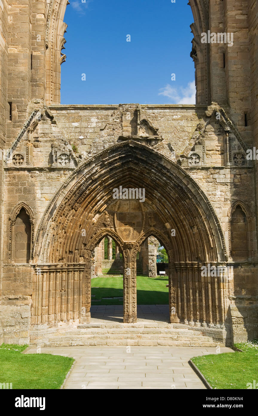 The ruins of Elgin Cathedral, Elgin, Moray, Scotland Stock Photo - Alamy
