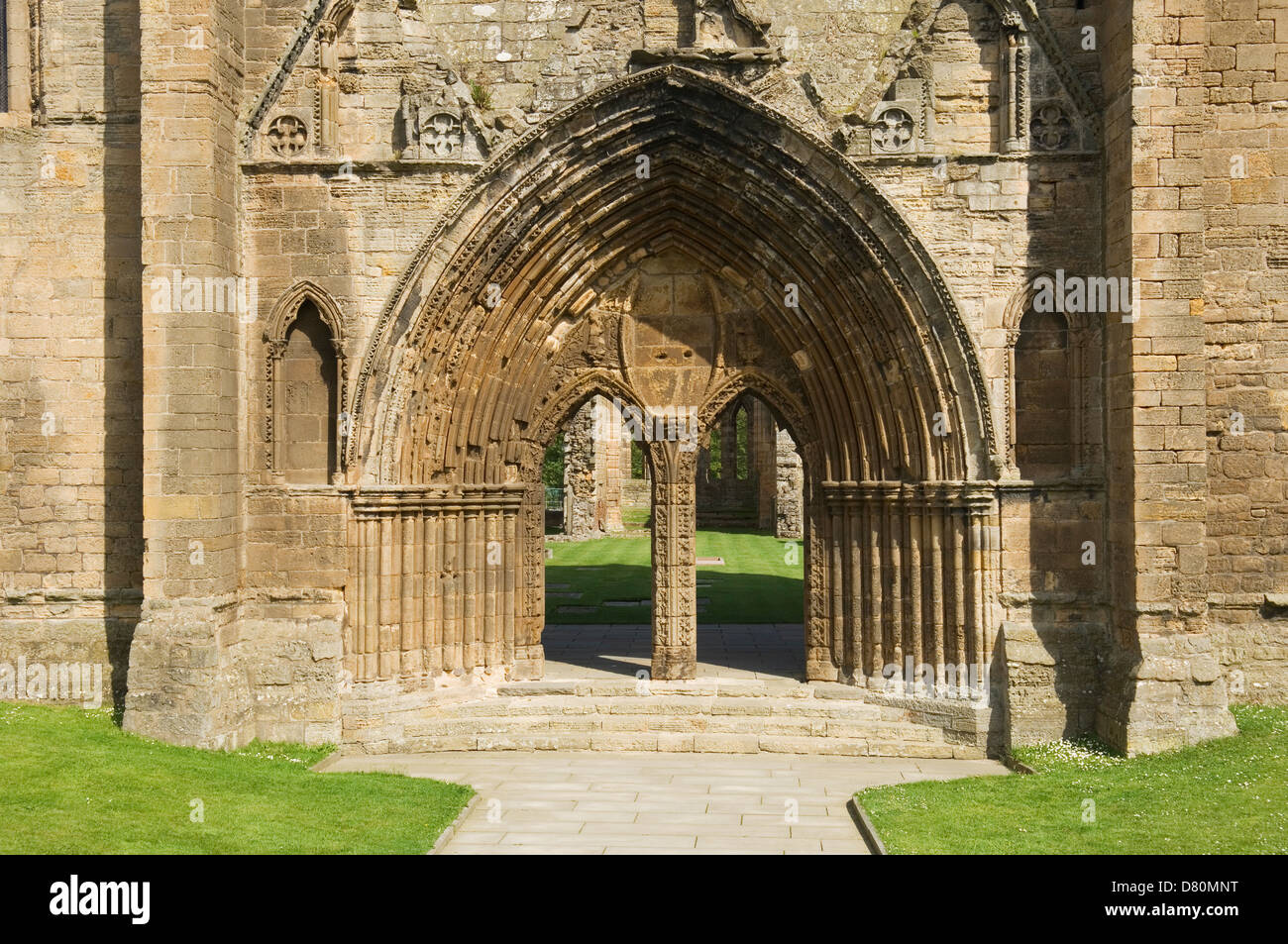 The ruins of Elgin Cathedral, Elgin, Moray, Scotland Stock Photo - Alamy