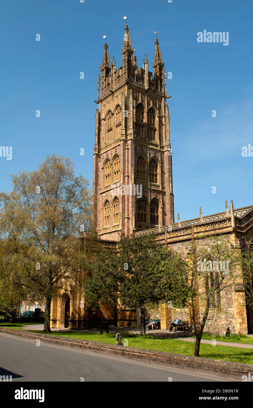St. Mary Magdalene Church, Taunton, Somerset, England, UK Stock Photo ...
