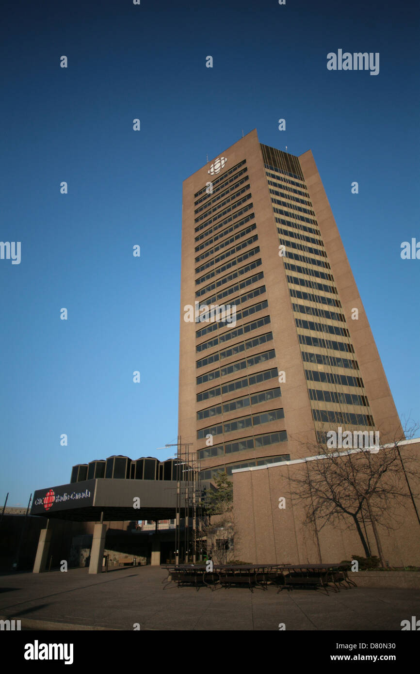 Maison Radio-Canada is a skyscraper that is home for the CBC in ...