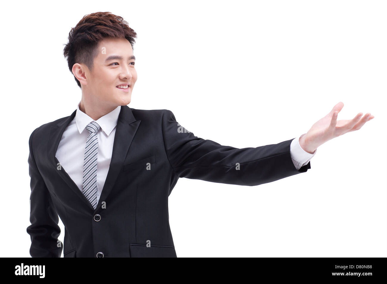 Young businessman offering his hand Stock Photo - Alamy Young businessman offering his hand Stock Photo - Alamy