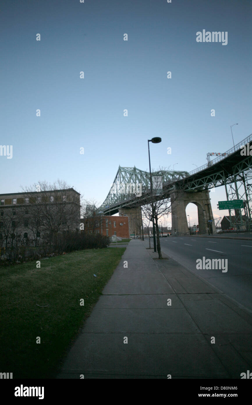 The Jacques Cartier Bridge is a steel truss cantilever bridge crossing ...
