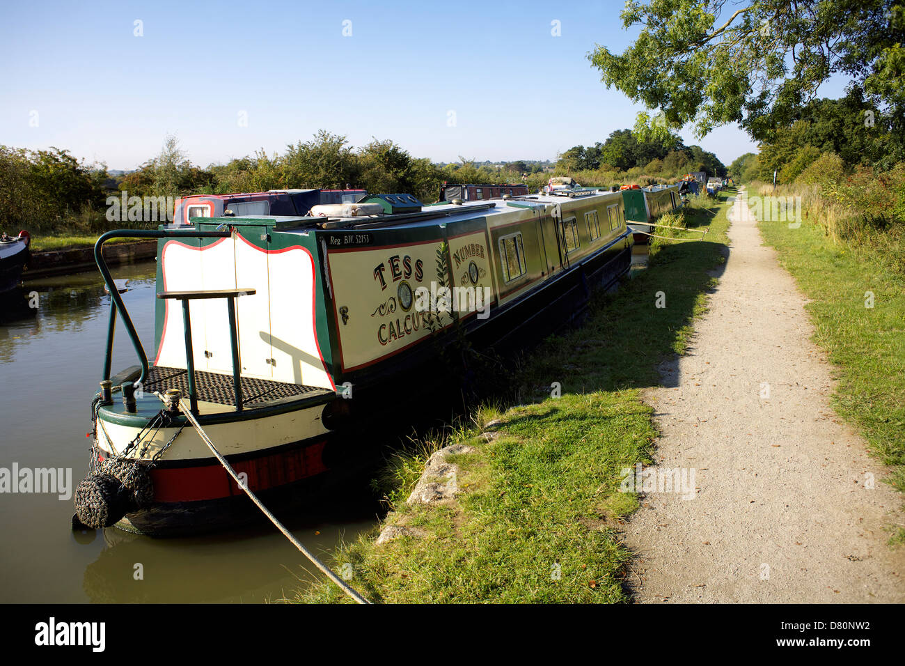 Boats on the oxford canal High Resolution Stock Photography and Images ...