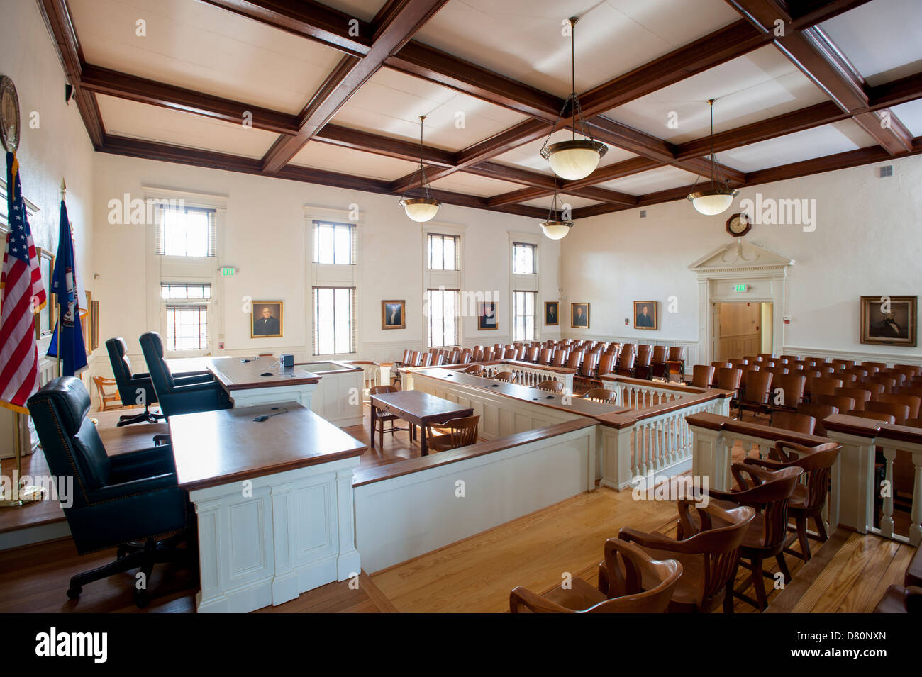 Interior county courthouse hi-res stock photography and images - Alamy