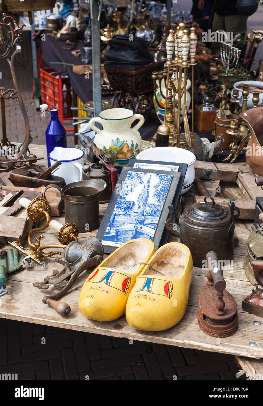 Amsterdam, Holland - stall on market Stock Photo - Alamy