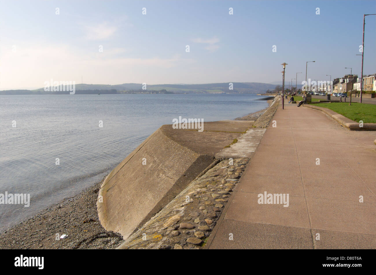 Waterfront at Helensburgh on the Gareloch Stock Photo - Alamy