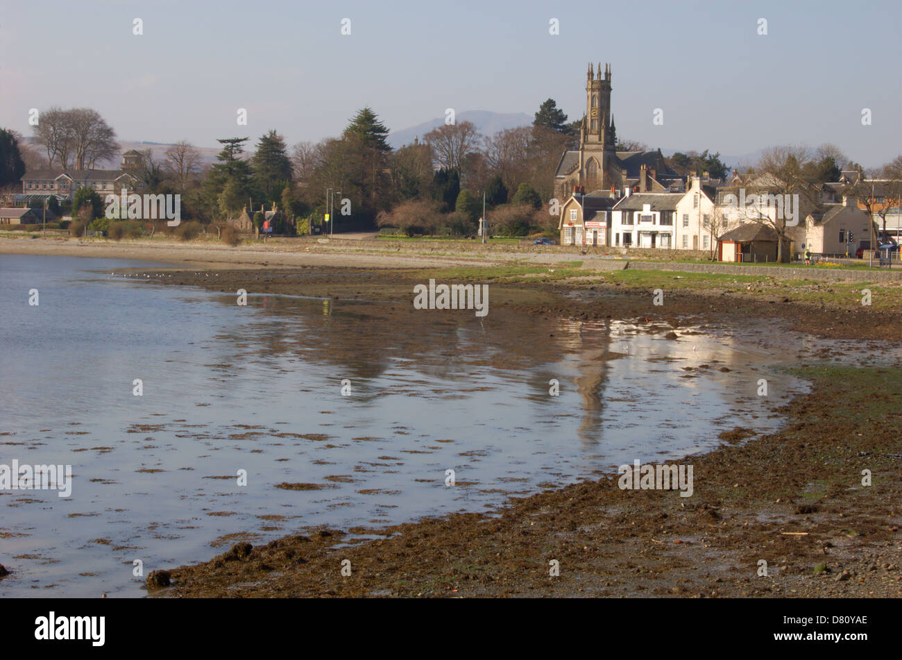 Waterfront at Rhu on the Gareloch, Scotland Stock Photo - Alamy