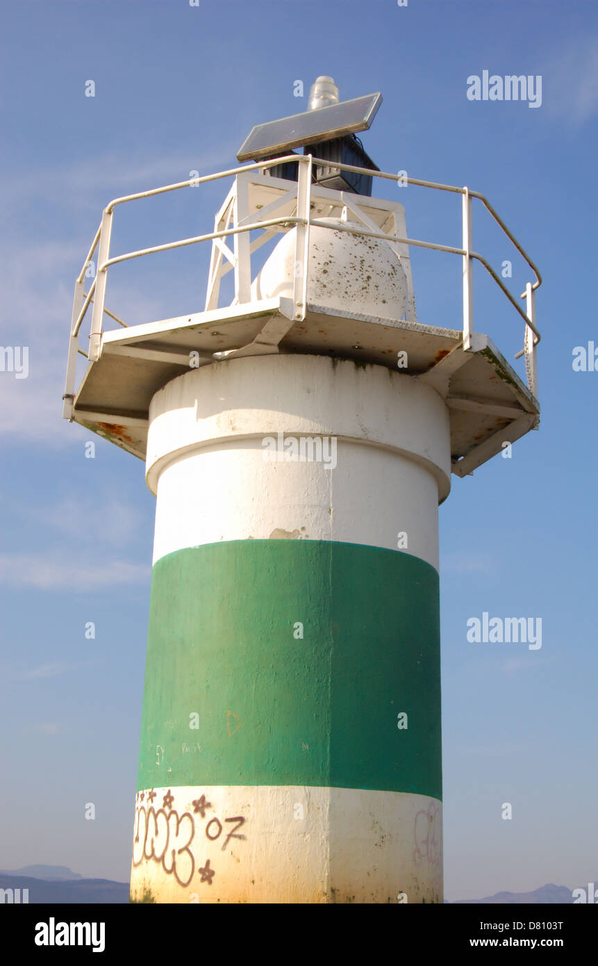 Lighthouse at Rhu Point on the Gareloch, Scotland Stock Photo - Alamy