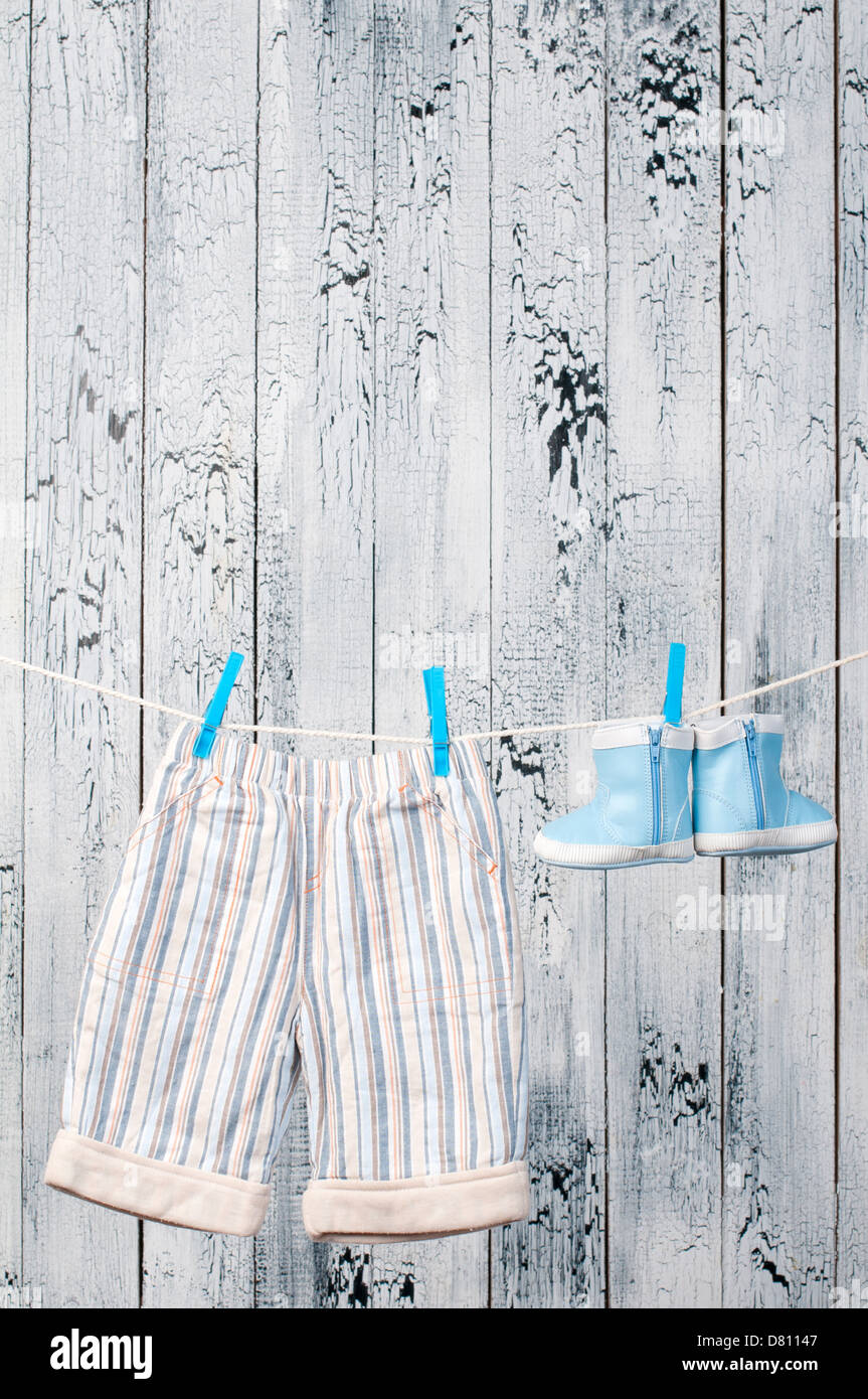 Pajamas washing line hi-res stock photography and images - Alamy