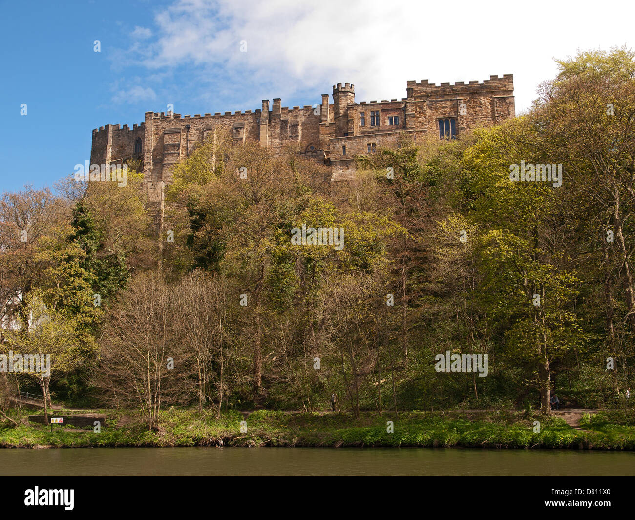 Durham Castle County Durham England UK Stock Photo - Alamy