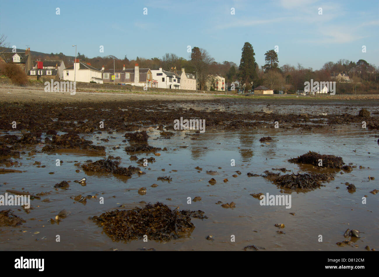 Beach at Rhu on the Gareloch, Scotland Stock Photo - Alamy