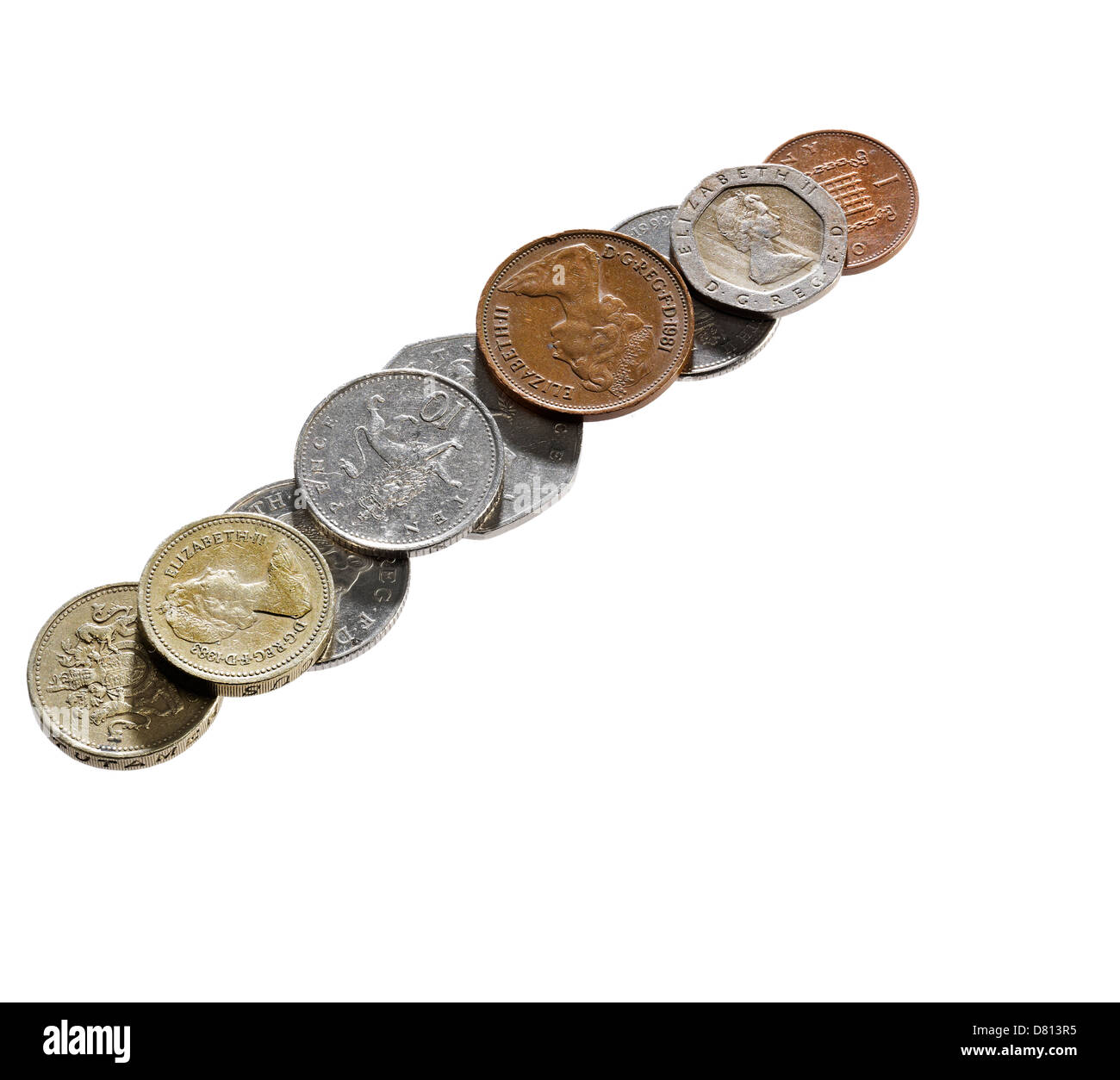 Alphabet letters numbers type Cut Out Stock Images & Pictures - Alamy