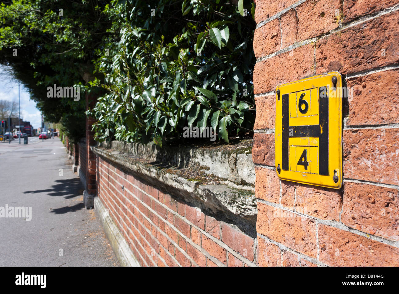 Hydrant signage hi-res stock photography and images - Alamy