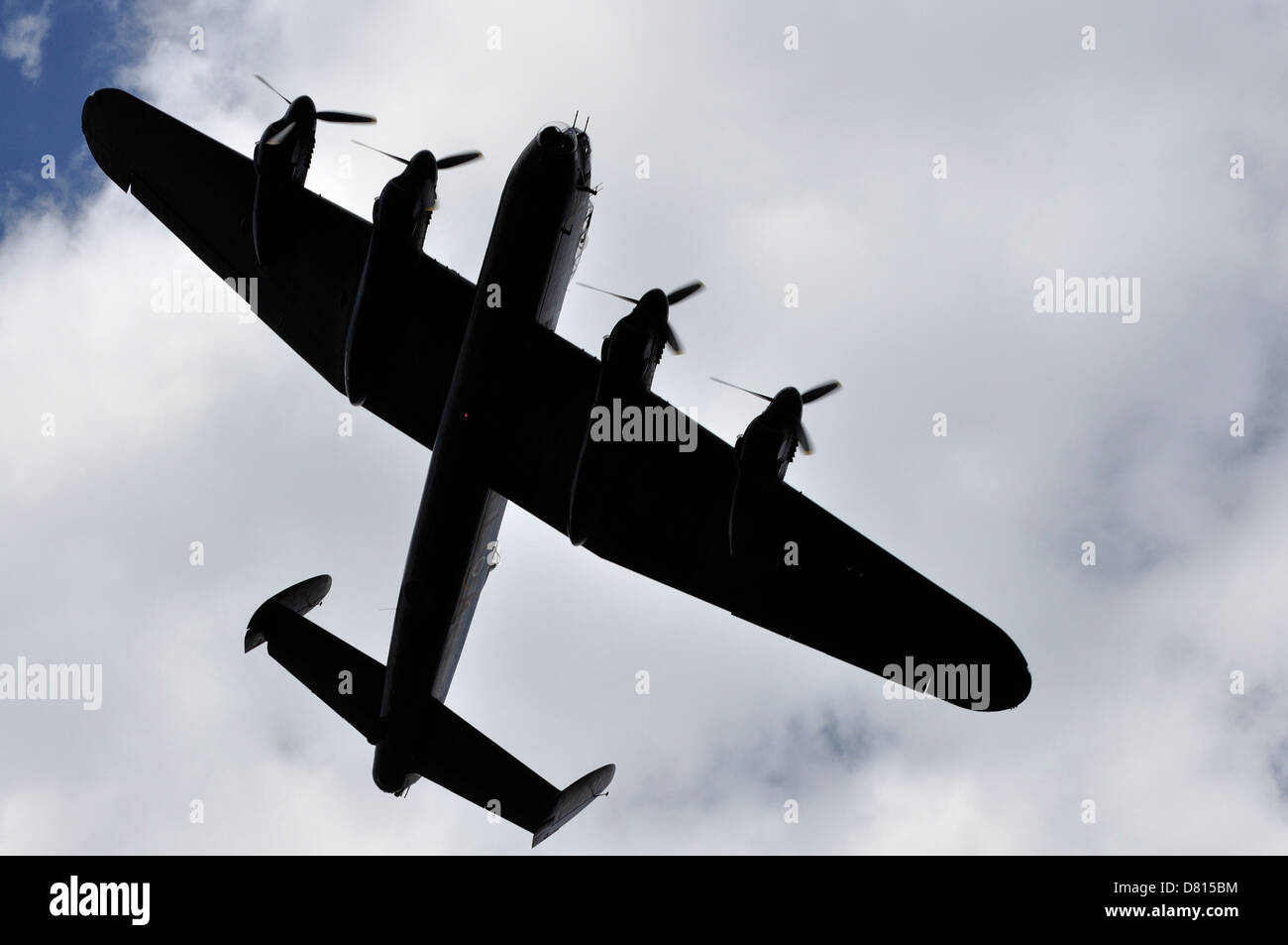 16th of May 2013 Lancaster bomber, City of Lincoln KCA banking over ...