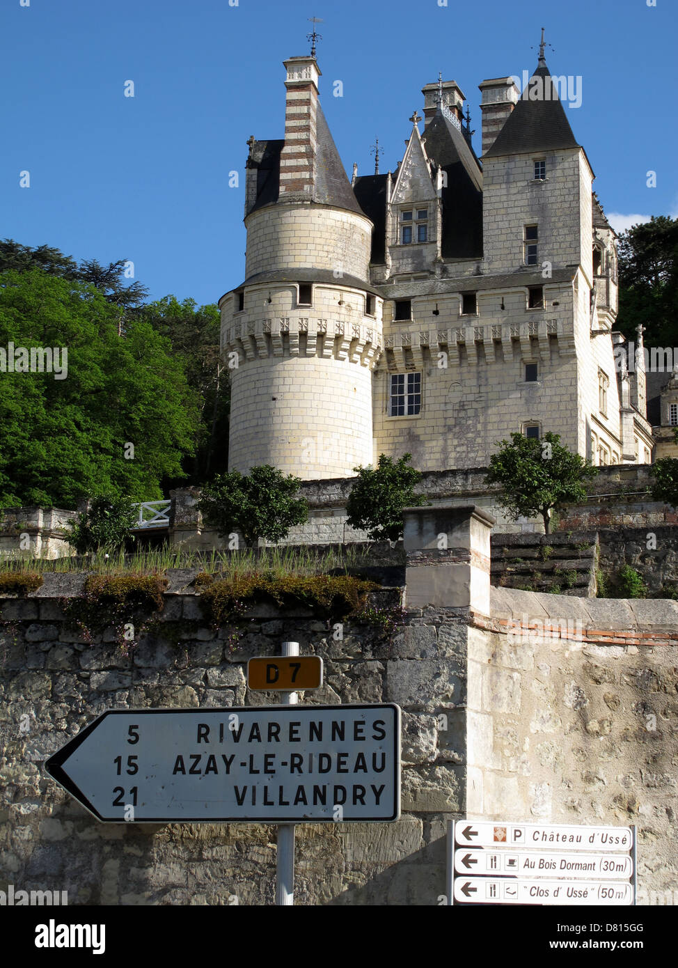 Castle of Usse,Chateau de Usse,Rigny-Usse,Indre-et-Loire,Loire valley ...