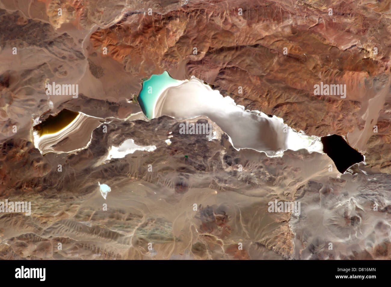 Sub-Basins of Laguna Verde, Lake Verde in the High Andes of NW ...