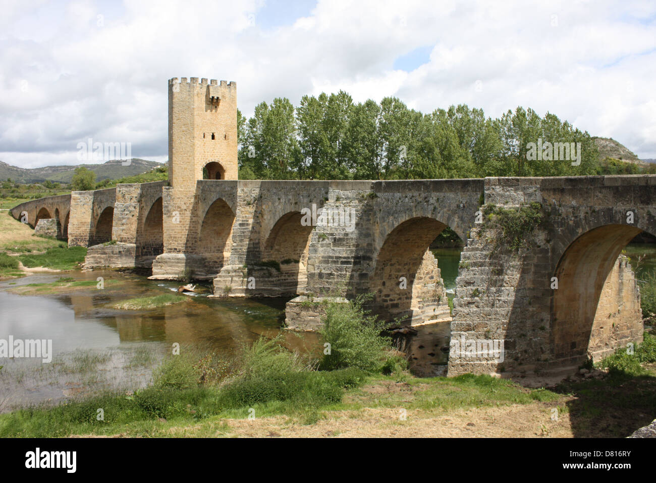 Frias medieval bridge hi-res stock photography and images - Alamy