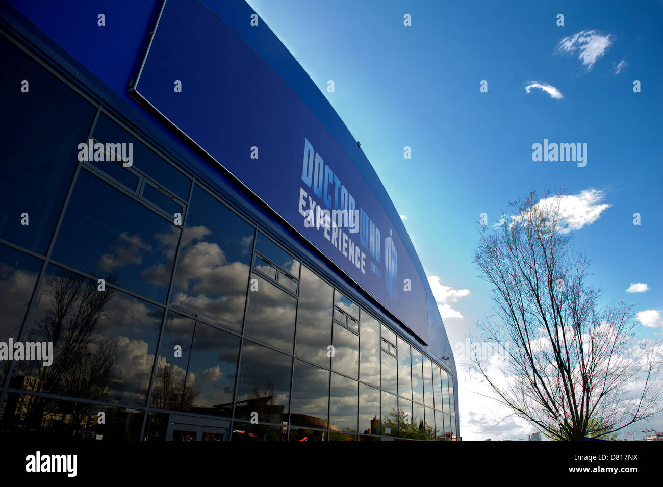 The Doctor Who Experience building in Cardiff Bay, UK Stock Photo - Alamy