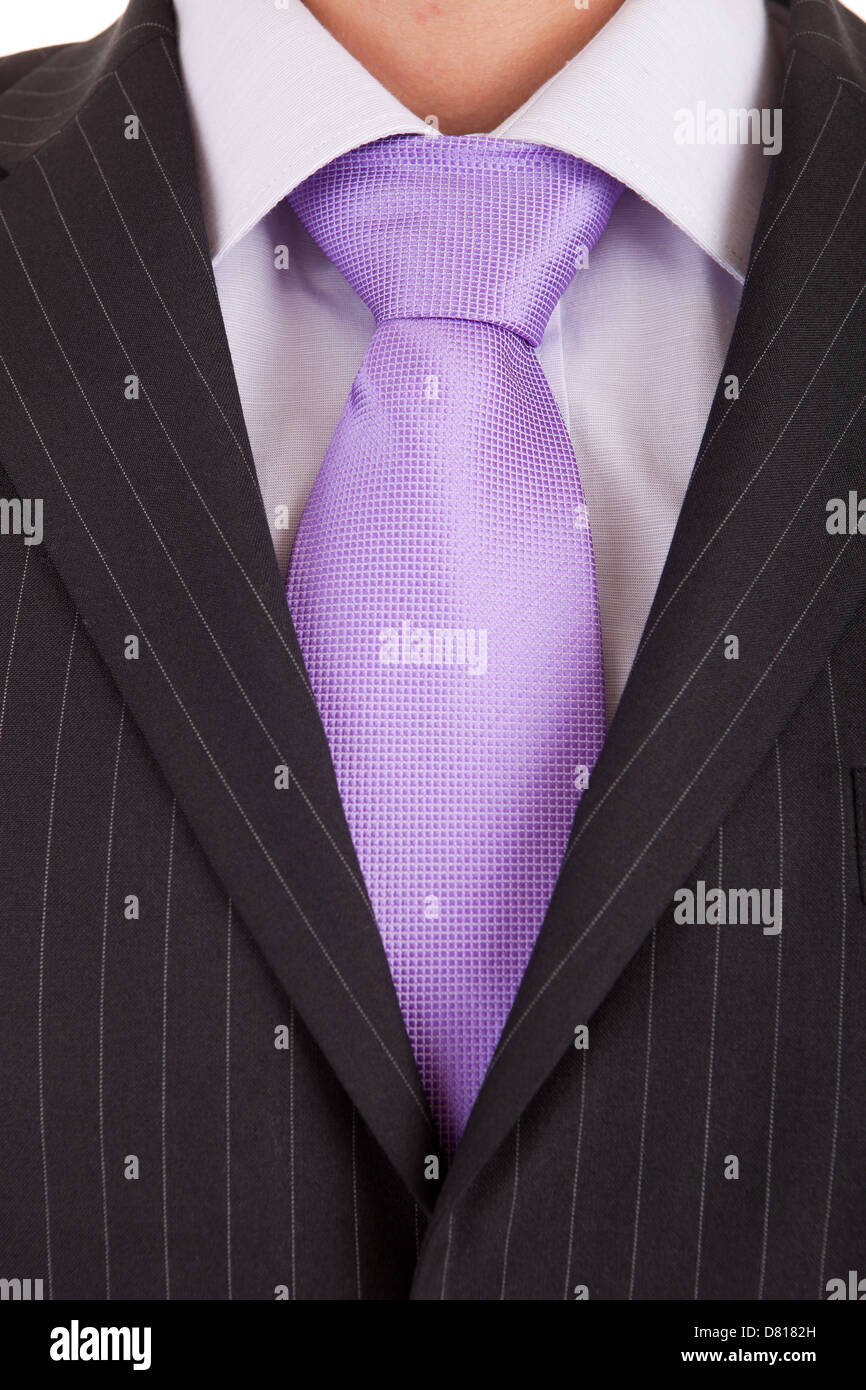 Detail of a suit and a tie Stock Photo - Alamy