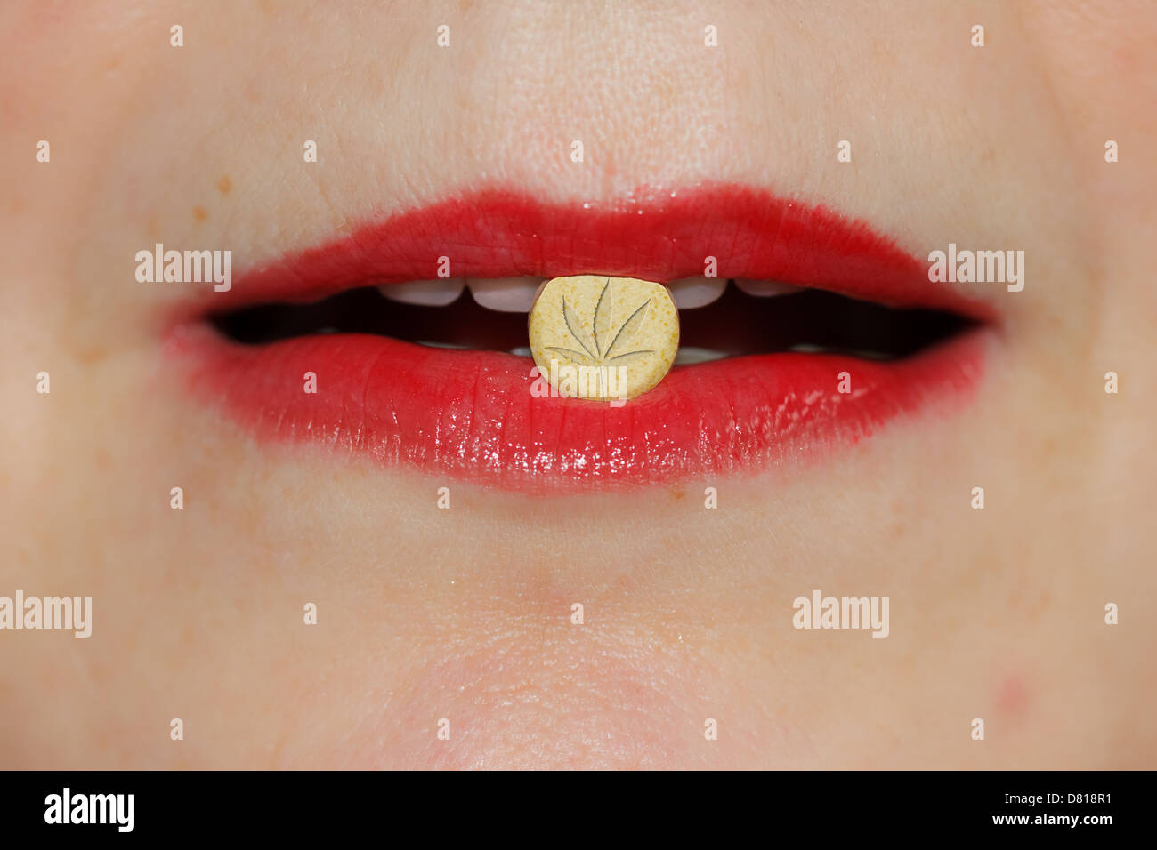 Medical Lips Are Blue
