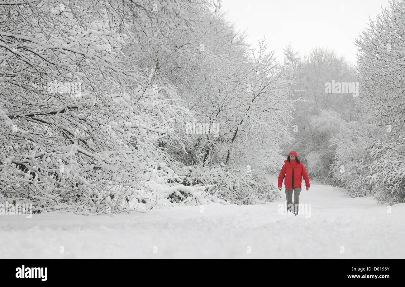 Pontypridd snow hi-res stock photography and images - Alamy