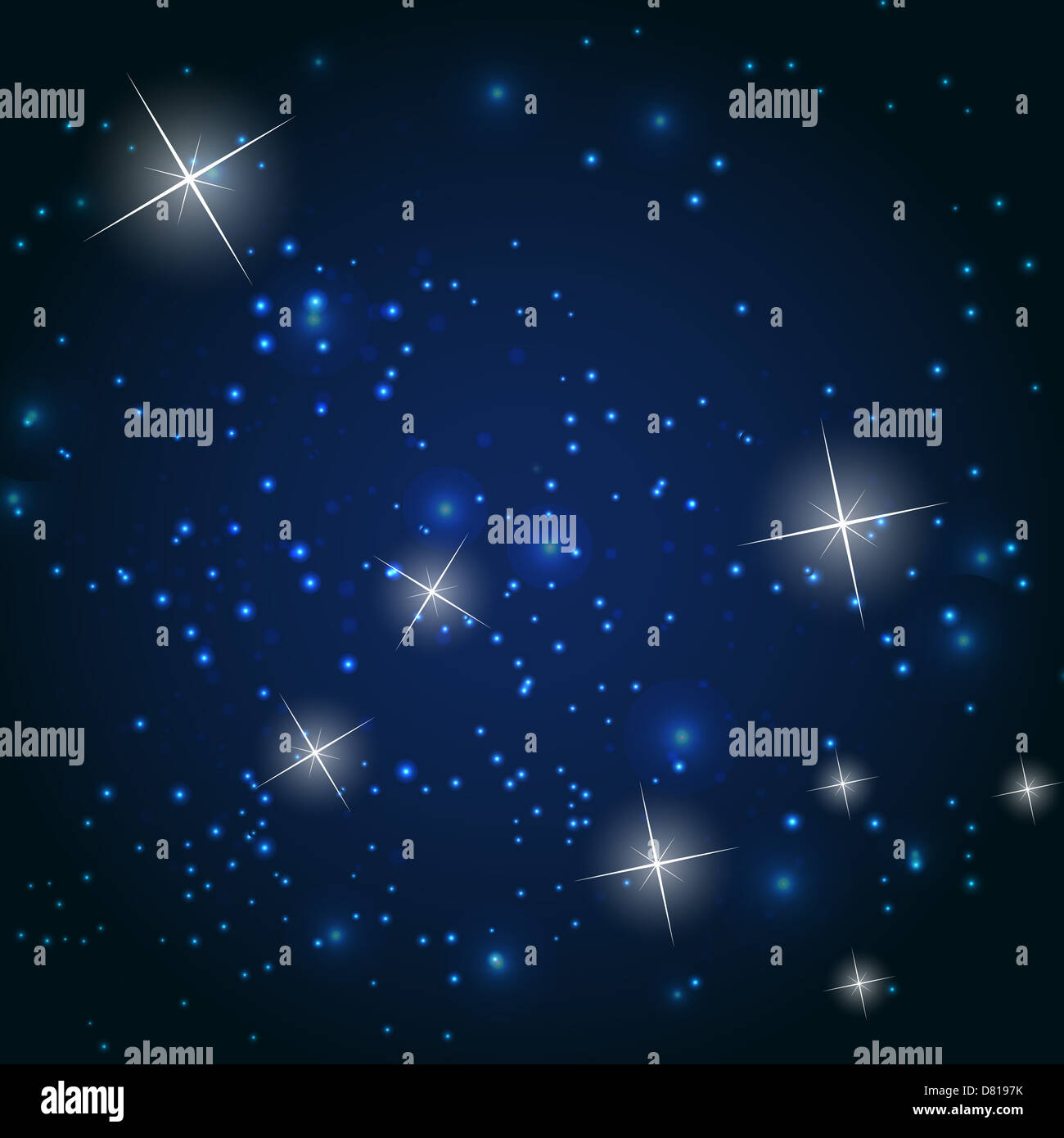 Star sky vector illustration background Stock Photo - Alamy