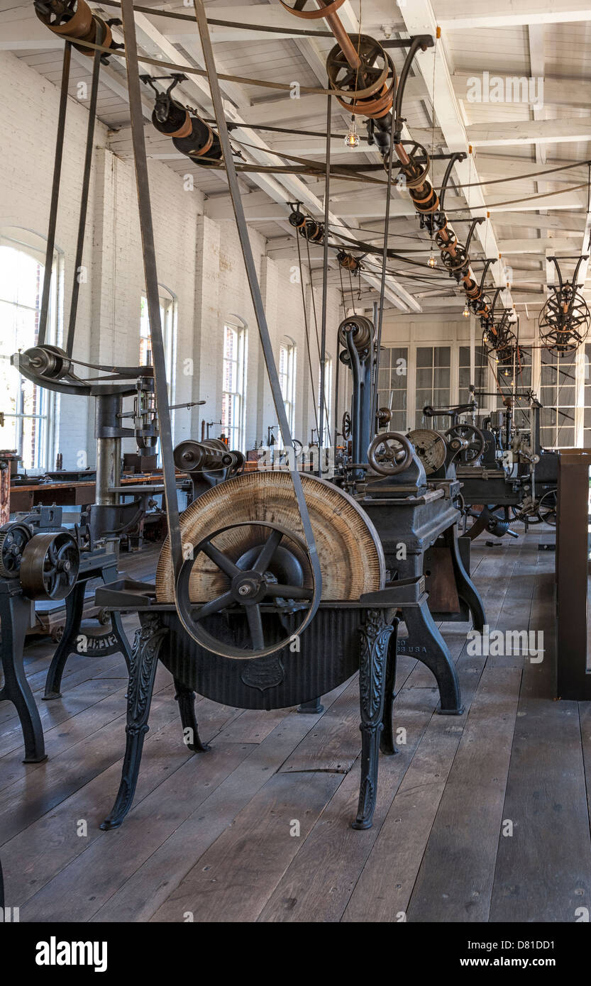 The Original Ford Motor Company Machine shop at Greenfield Village ...