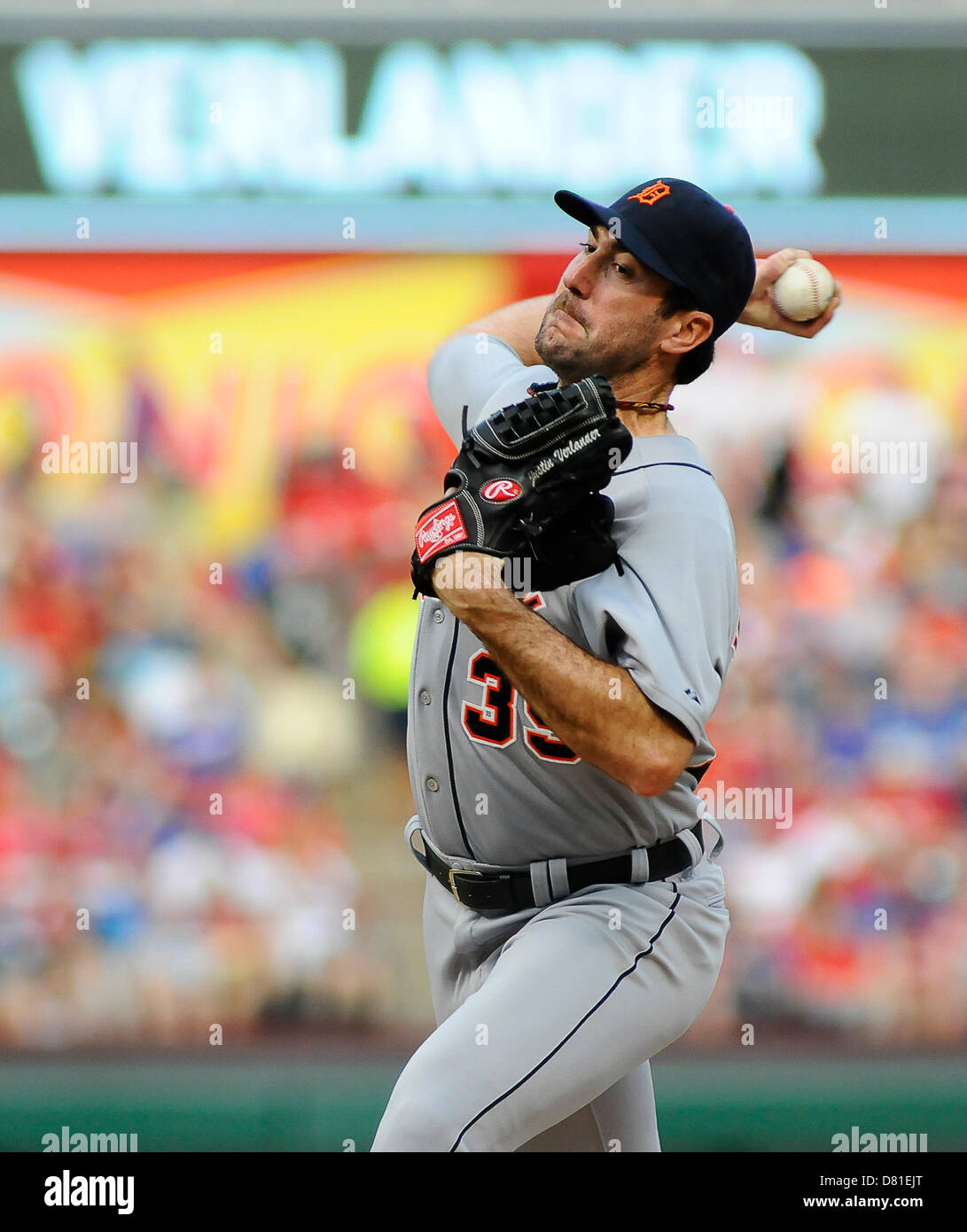 Justin verlander tigers inning hi-res stock photography and images - Alamy
