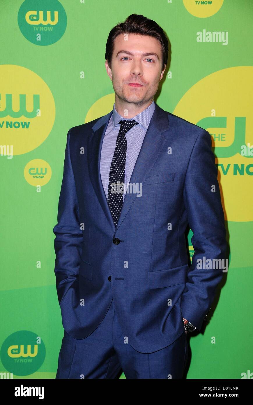 New York, USA. May 16, 2013.Noah Bean at arrivals for THE CW Network ...