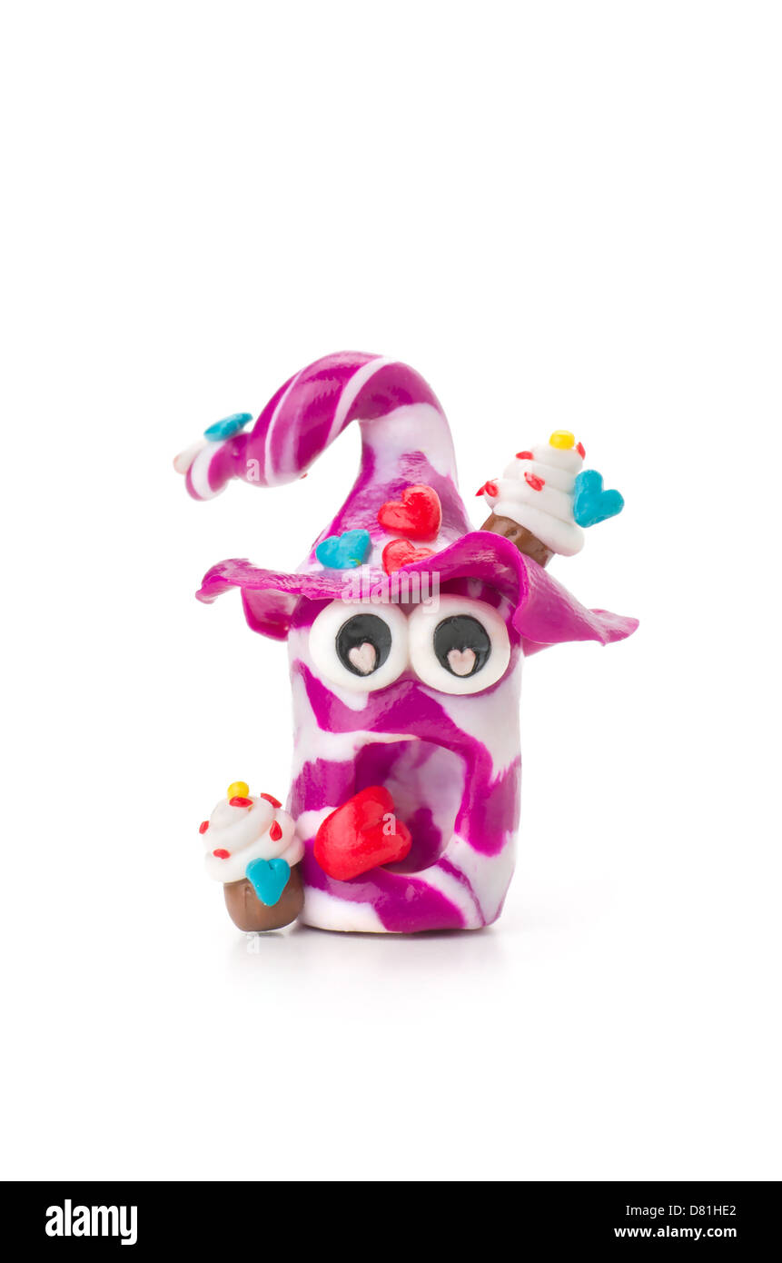 Handmade modeling clay figure sweets hi-res stock photography and ...