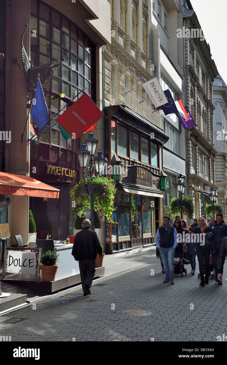 Váci utca budapest hi-res stock photography and images - Alamy