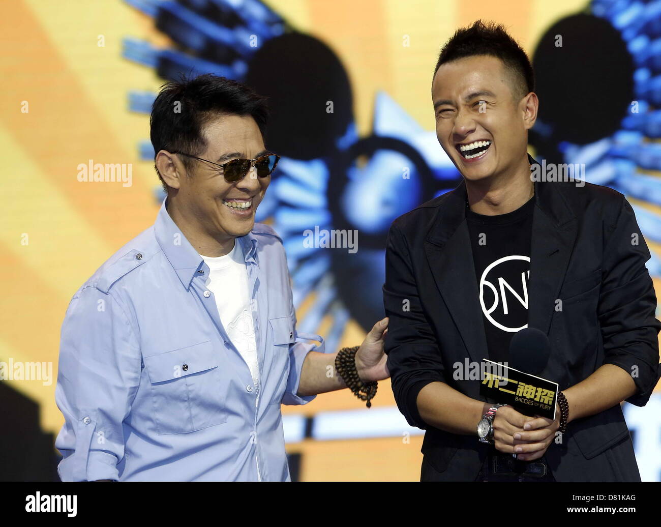 Jet Li at press conference of movie Badges of Fury in Beijing, China on ...