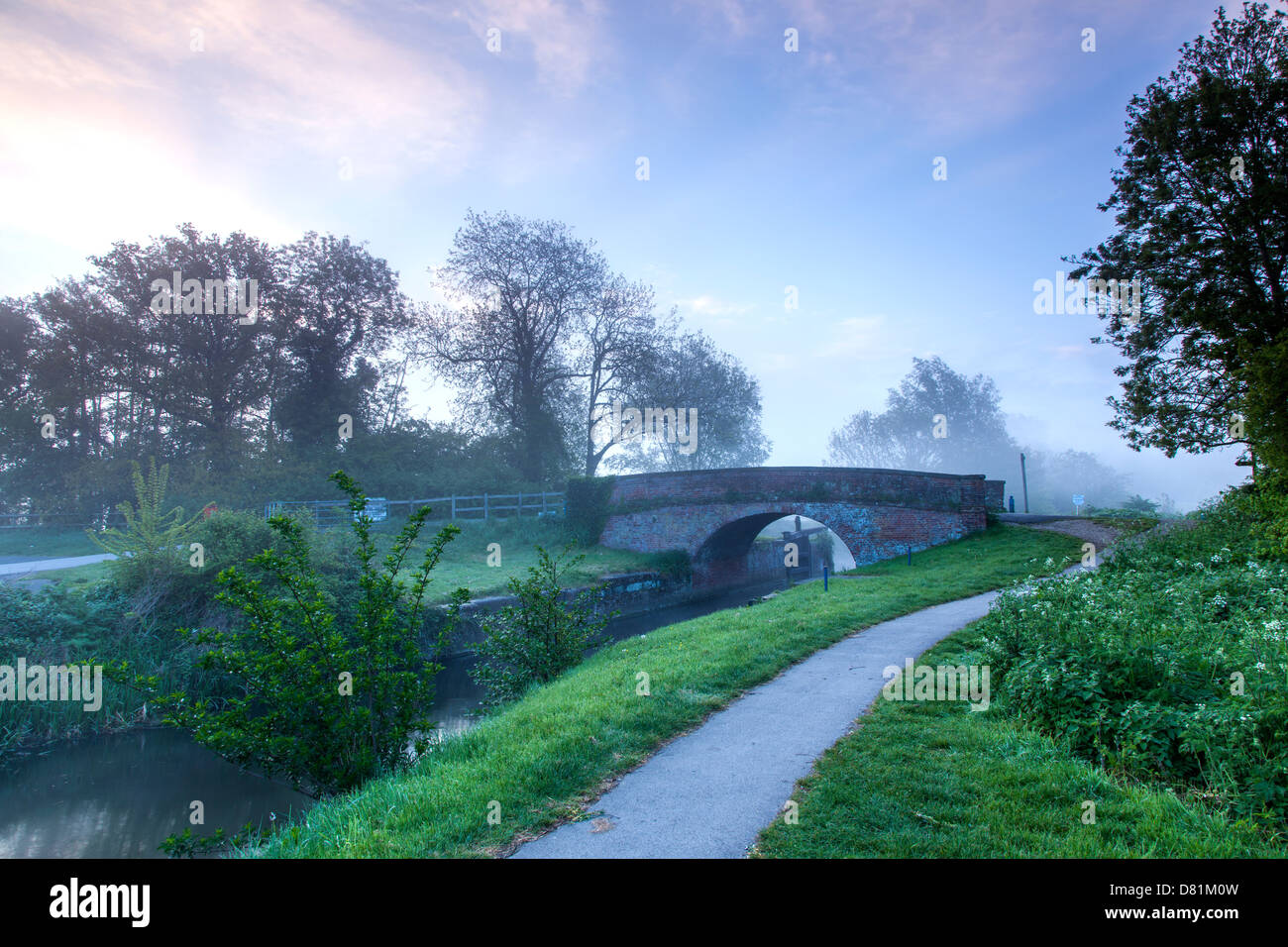 Bridge over Chelmer and Blackwater Navigation Stock Photo - Alamy