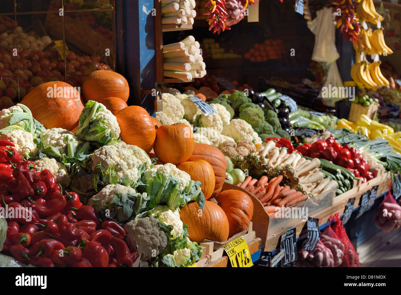 The Great Market, Nagycsarnok, Budapest, Hungary Europe Stock Photo - Alamy