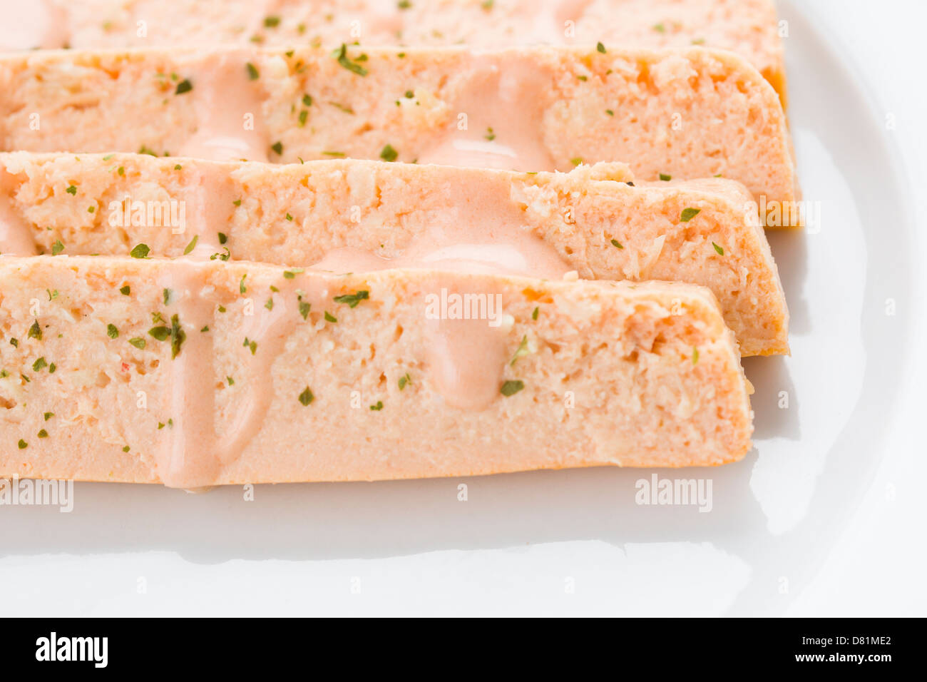 fish cake food Stock Photo - Alamy