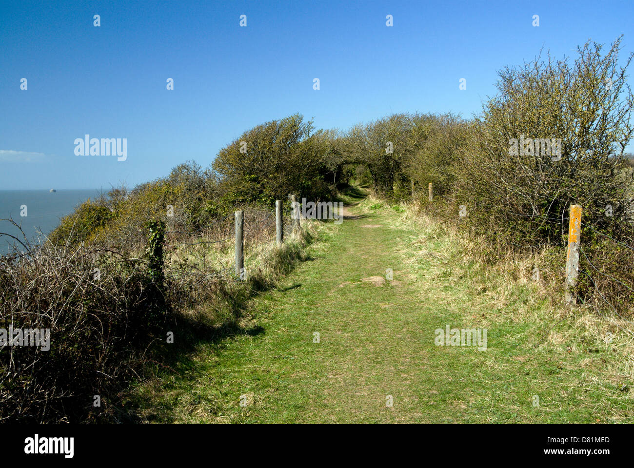 Welsh coastal footpath hi-res stock photography and images - Alamy