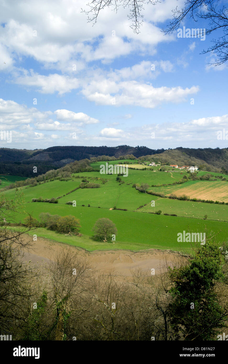 The wye valley near chepstow hi-res stock photography and images - Alamy
