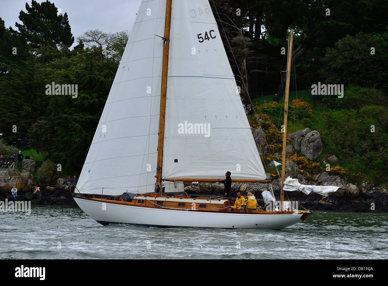 Pangur Ban : Classic yacht (1954), rig : yawl, ketch marconi, architect ...