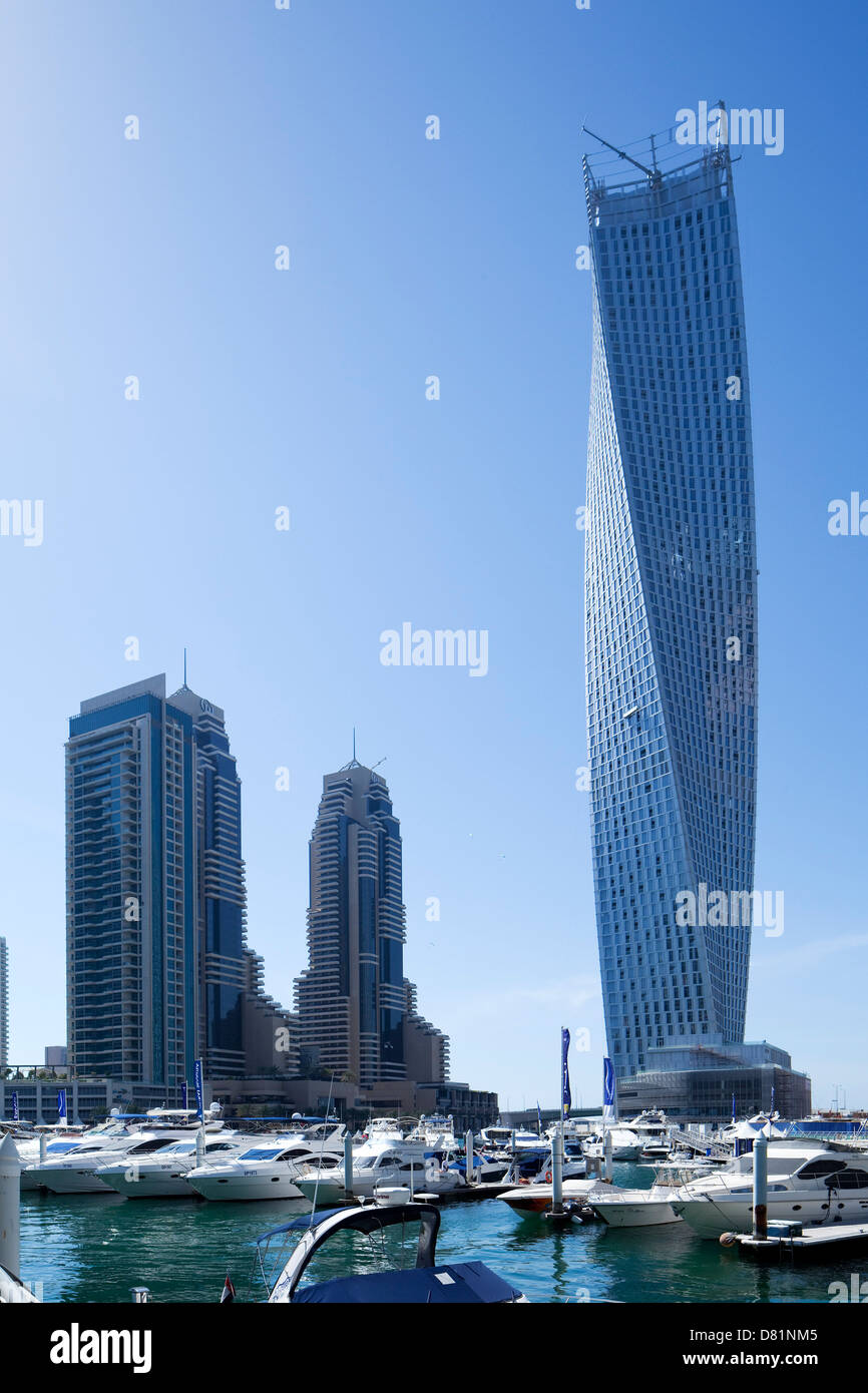 Infinity Tower, Dubai, United Arab Emirates. Architect: Skidmore ...