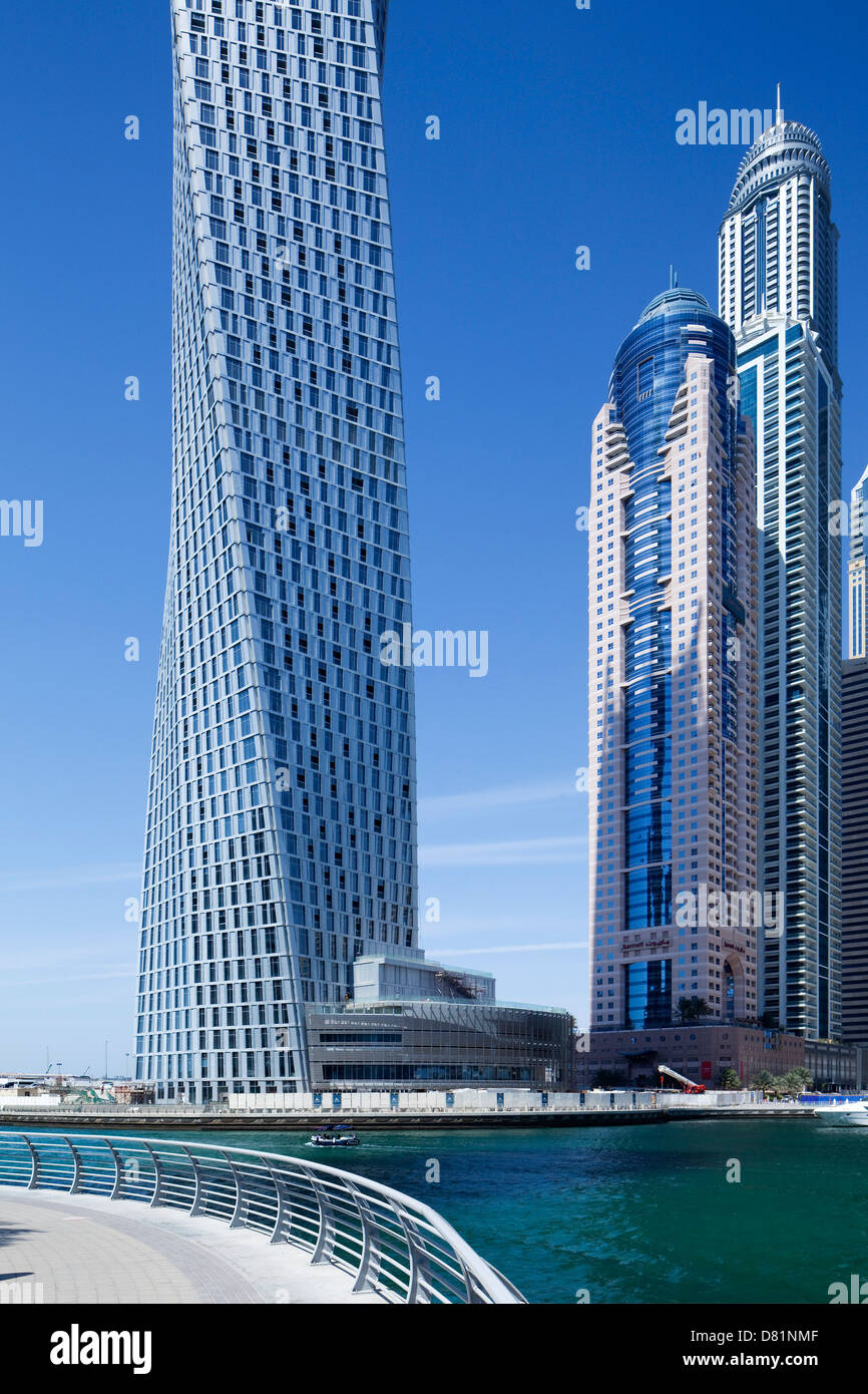 Infinity Tower, Dubai, United Arab Emirates. Architect: Skidmore ...