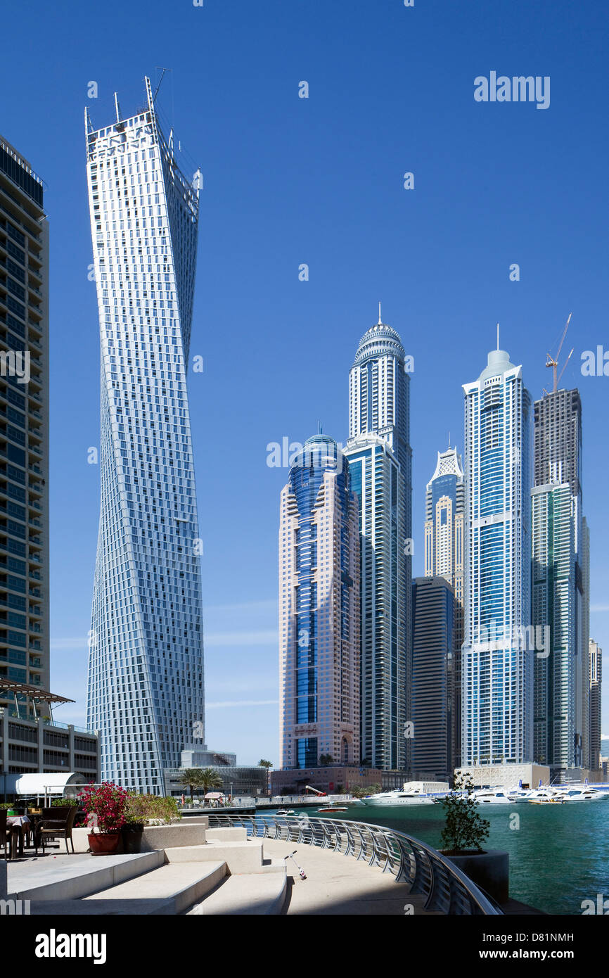 Infinity Tower, Dubai, United Arab Emirates. Architect: Skidmore ...