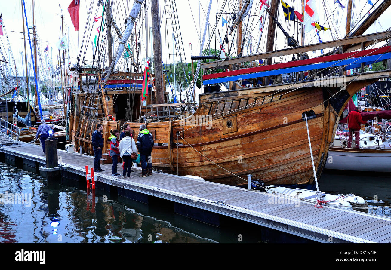 Matthew : replica of caravel, three-masted square-rigged, built in ...