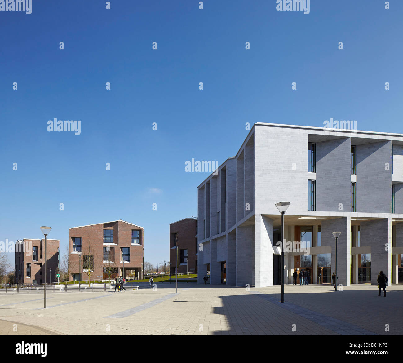 Medical school building student accommodation hi-res stock photography ...